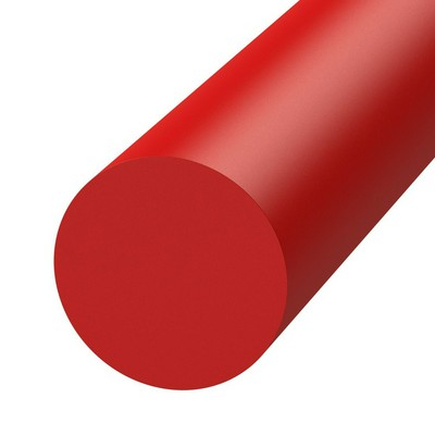 MyVink - PVC-U Full Rod Extruded Red 45x2000 mm