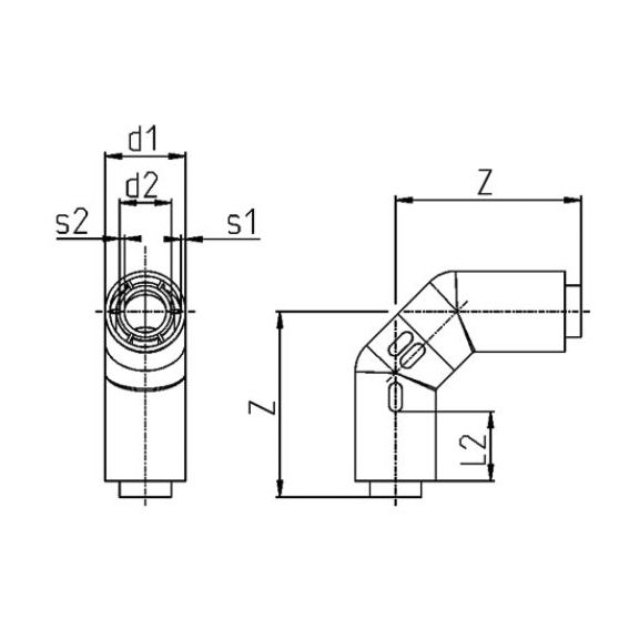 MyVink - Agru Polyflo PE100-RC Elbow 90° Type 212 SDR17 90 mm / SDR11 63 mm