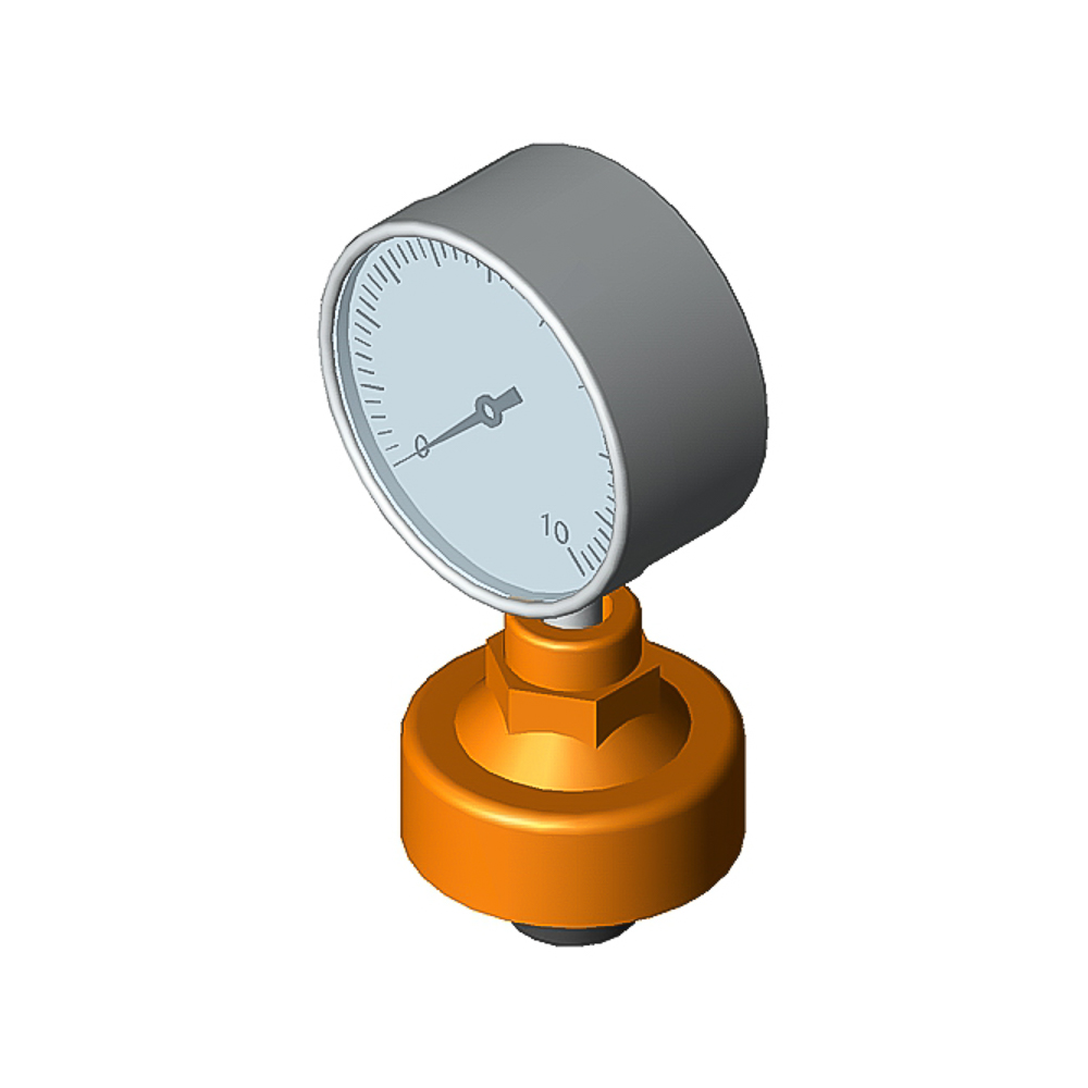 MyVink - Stübbe MDM902 PVC Gauge Guard 32 mm 1/2" - Stainless Steel ...