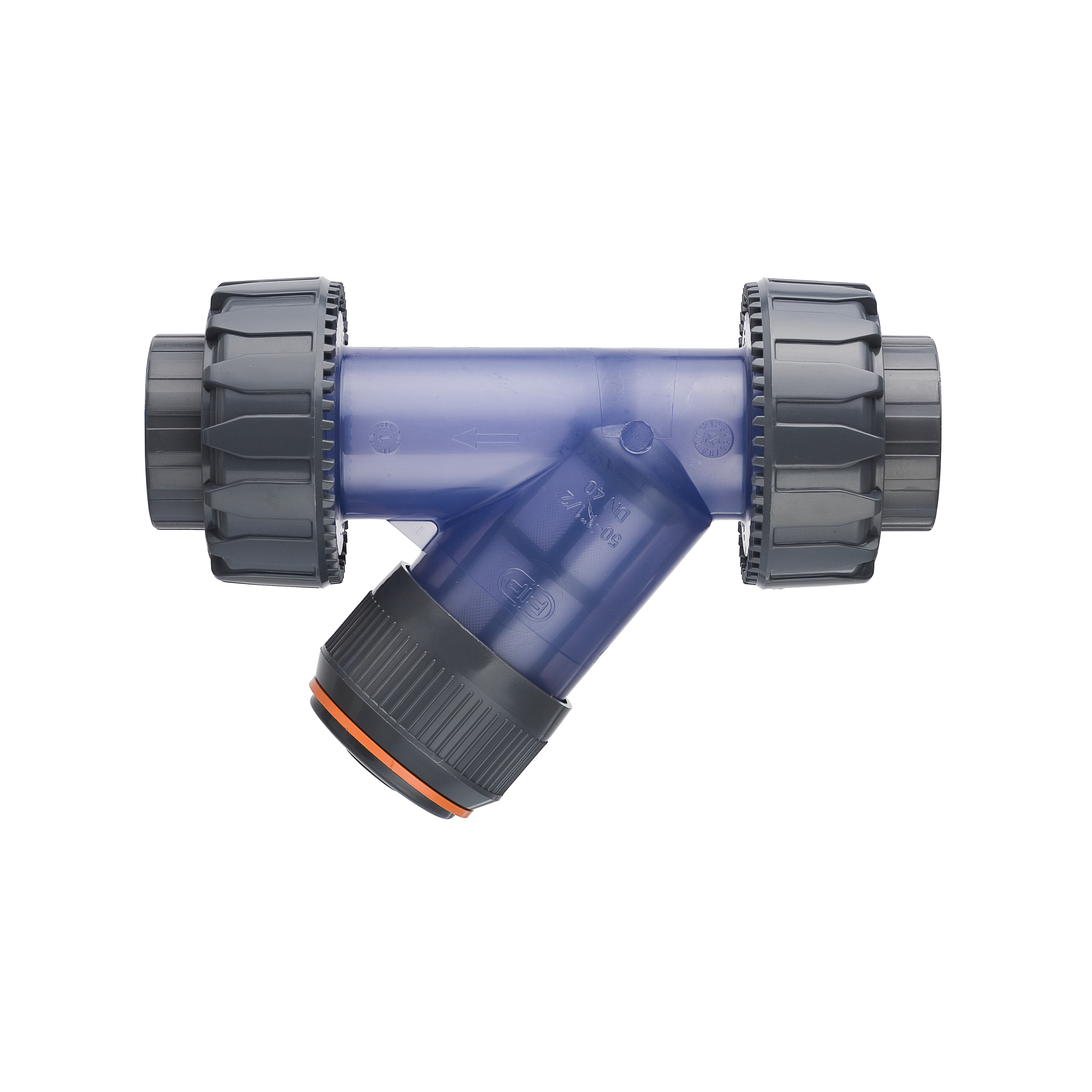 MyVink - FIP Clear PVC-U Sediment Strainer EPDM Sealing PN16 1/2"