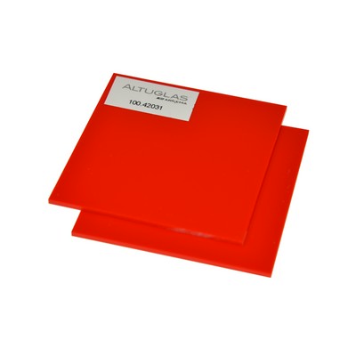 MyVink - Altuglas Cast PMMA-C Sheet Red 100 42031 3050 x 2030 x 3 mm