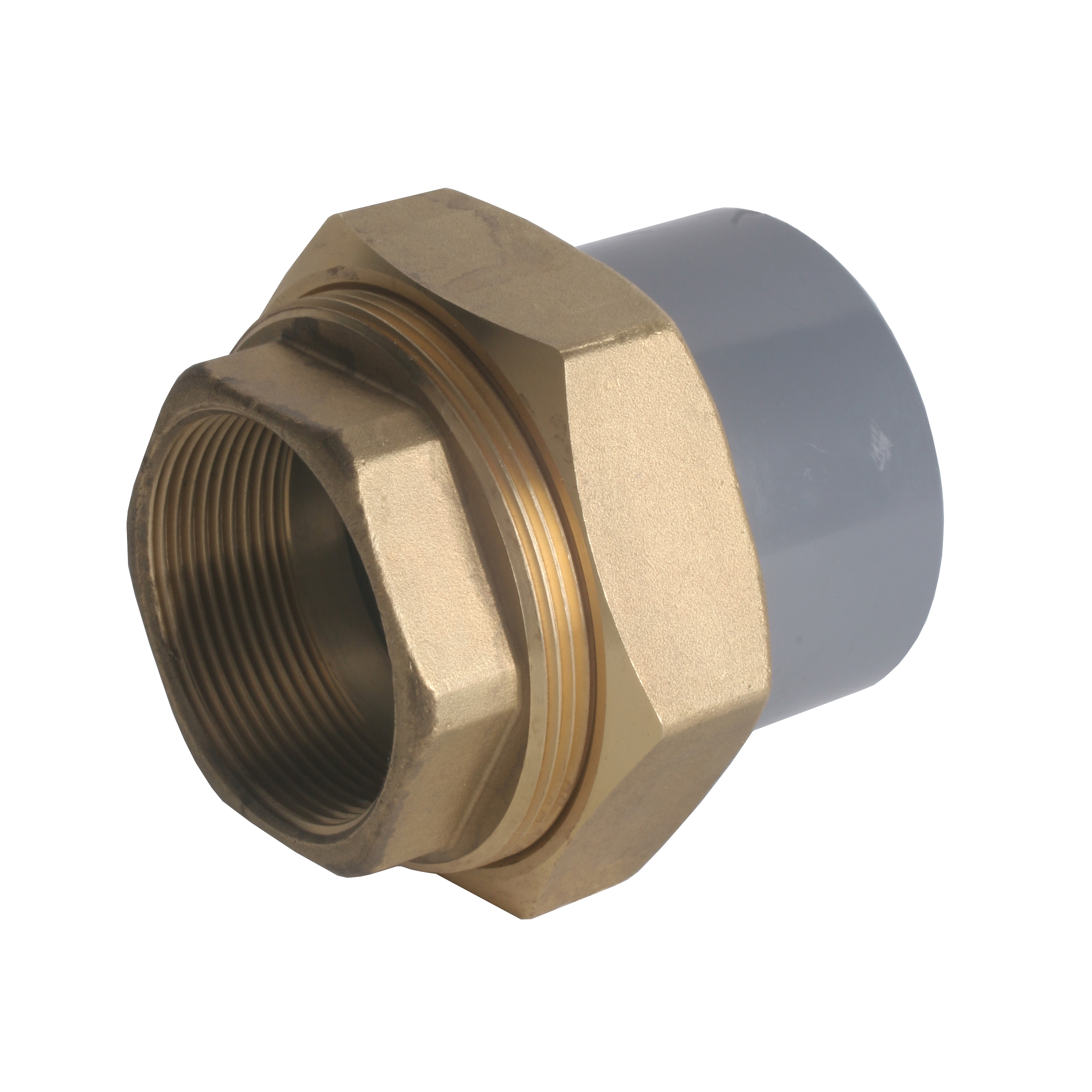 MyVink - ABS / Brass Grey Socket Union Threaded (F) Single Walled PN10 ...
